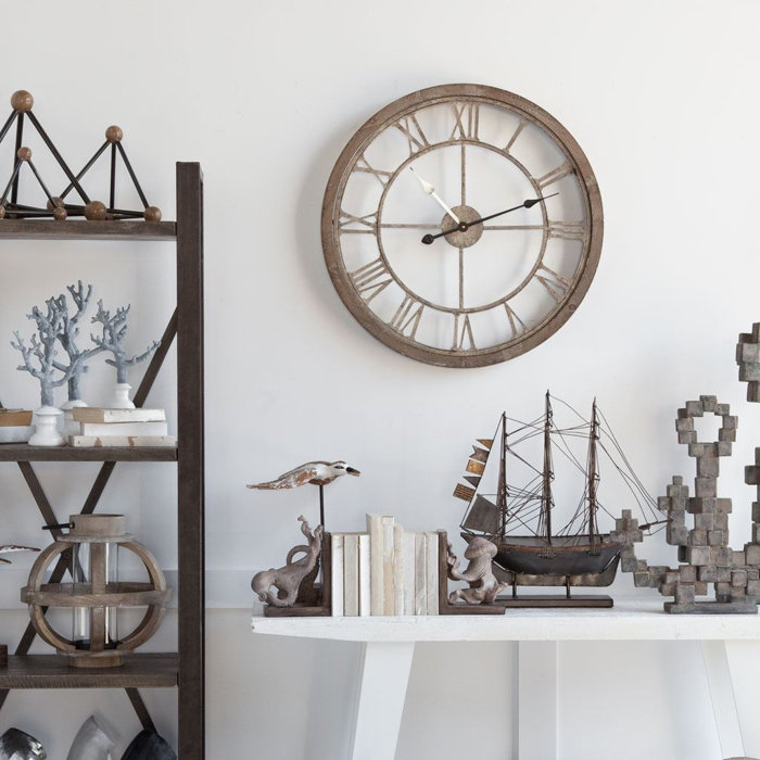 Williston Forge Aekjot Wall Clock & Reviews | Wayfair