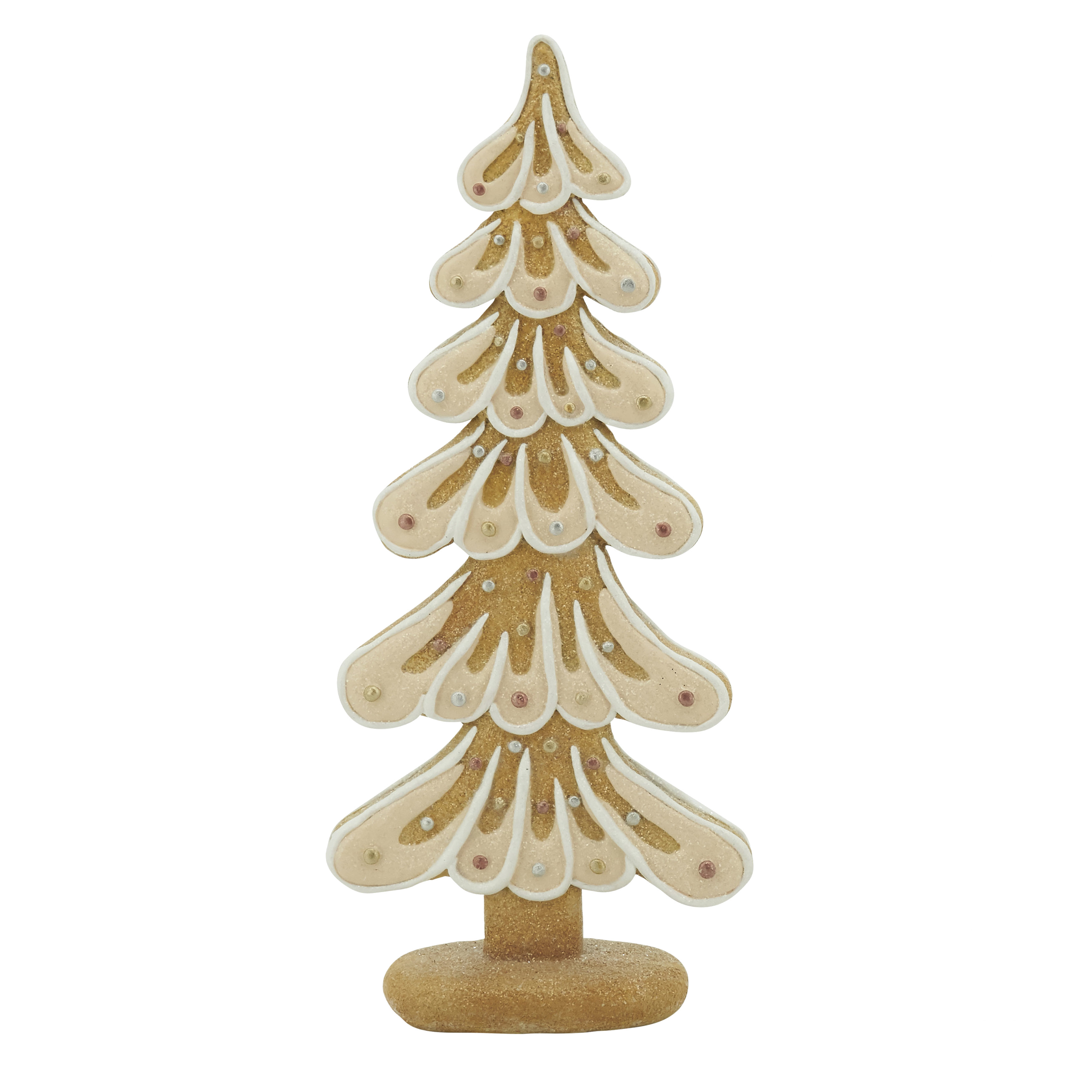 Saro Gingerbread Tree Figurine | Wayfair
