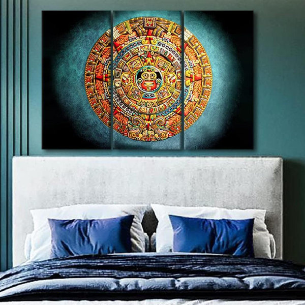 Bungalow Rose 3 Piece Floater Frame Painting on Canvas | Wayfair