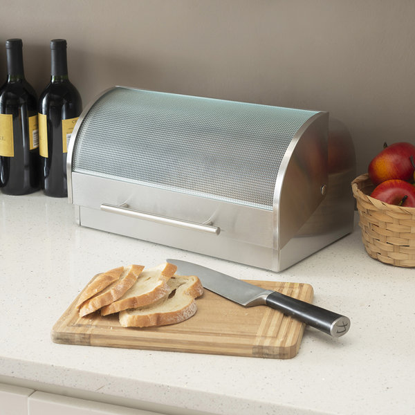Prep & Savour Stainless Steel Bread Box & Reviews | Wayfair