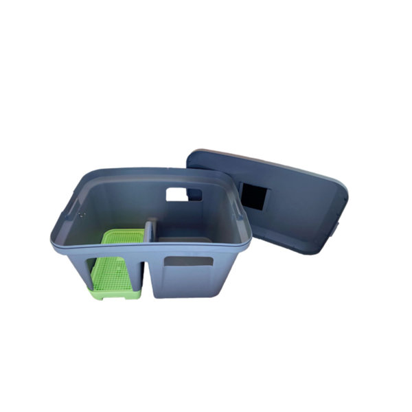 Tucker Murphy Pet™ Tillis Plastic Enclosed Standard Litter Box ...