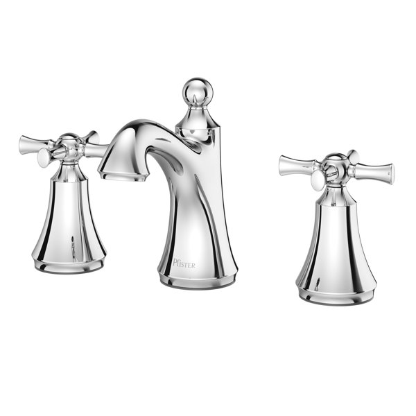 Pfister Widespread Faucet Bathroom Faucet with Drain Assembly & Reviews ...