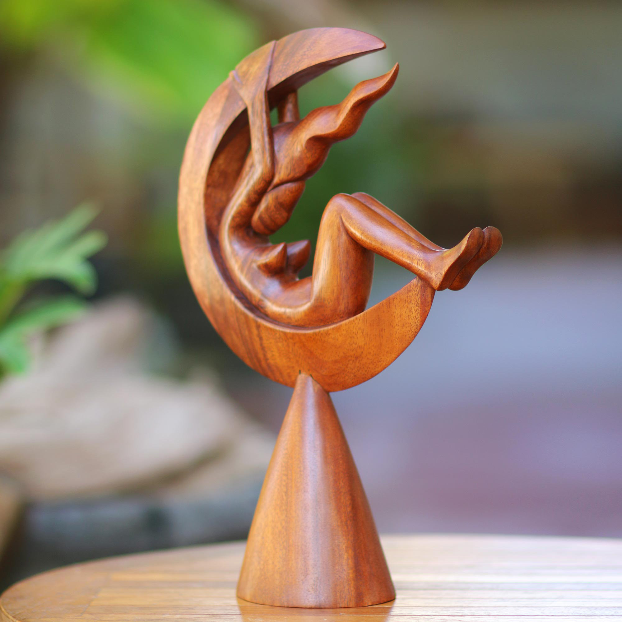 Dakota Fields Kahle Handcrafted Indonesian Wood Sculpture | Wayfair