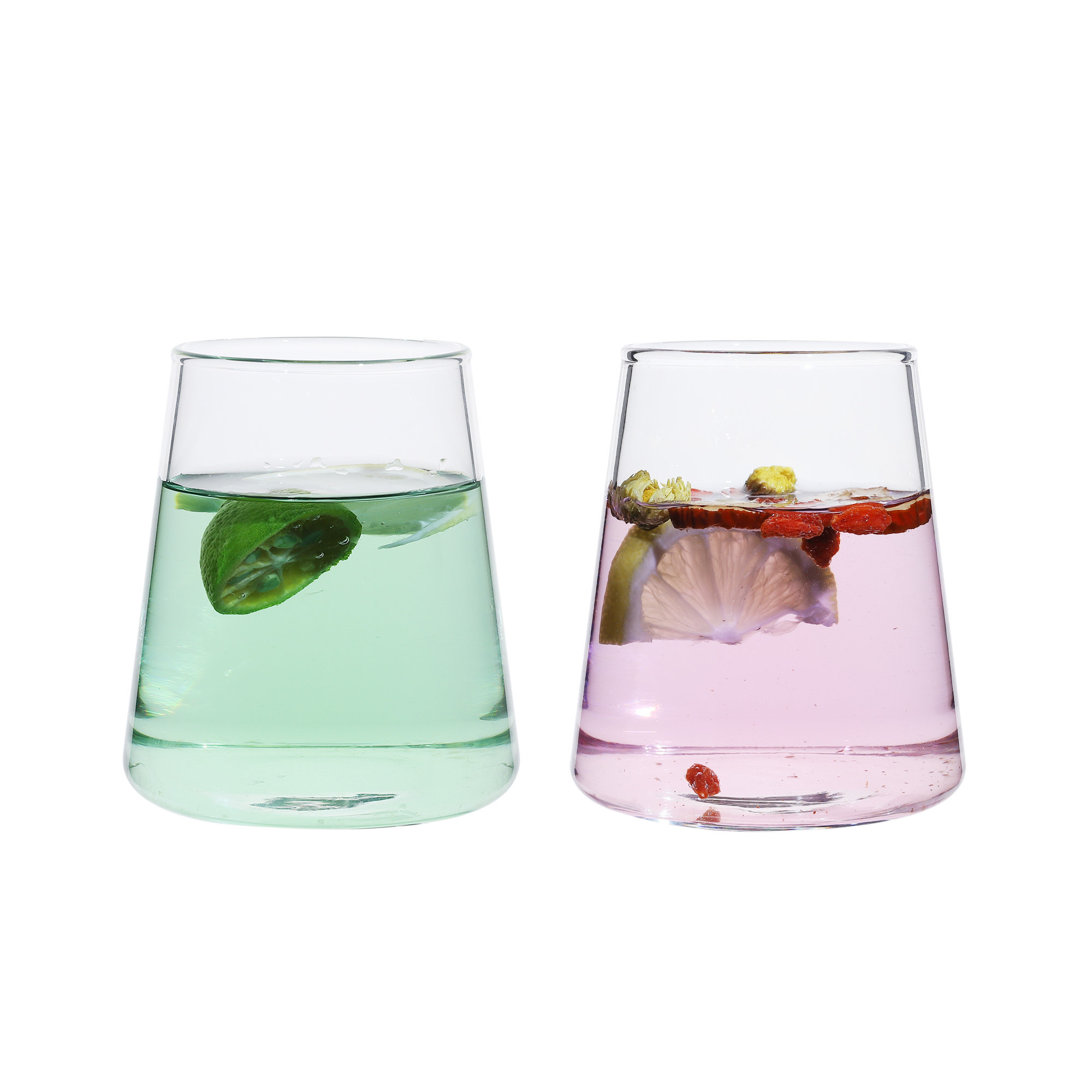 Ebern Designs Deserea 2 - Piece 9.5oz. Glass Beer Mug Glassware Set ...