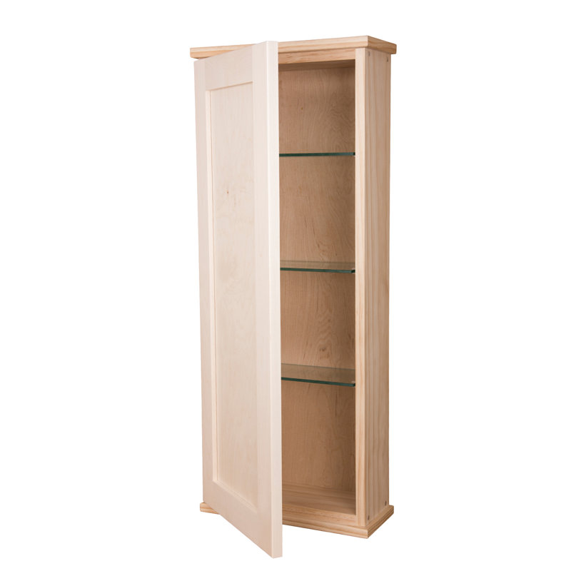 Timber Tree Cabinets Solid Wood Wall Bathroom Cabinet | Wayfair