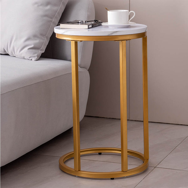 Mercer41 Fearghal 3.93'' Tall C Table End Table | Wayfair