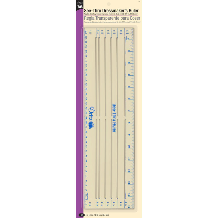Dritz See-Thru Dressmakers Ruler | Wayfair