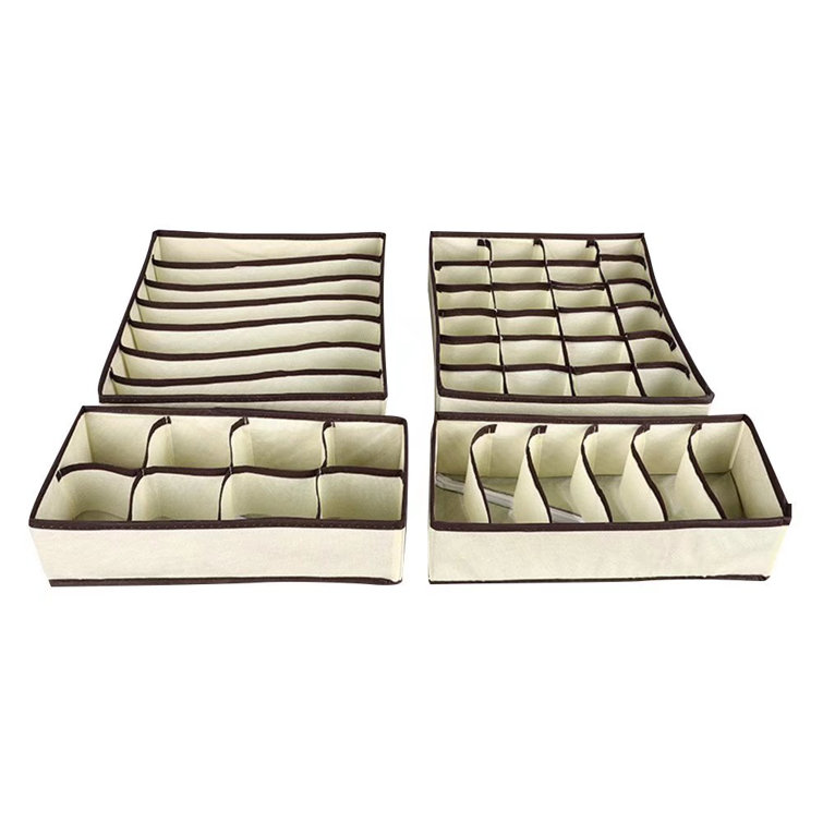 Rebrilliant 8 Piece Underwear Closet Drawer Organizer Set | Wayfair.co.uk