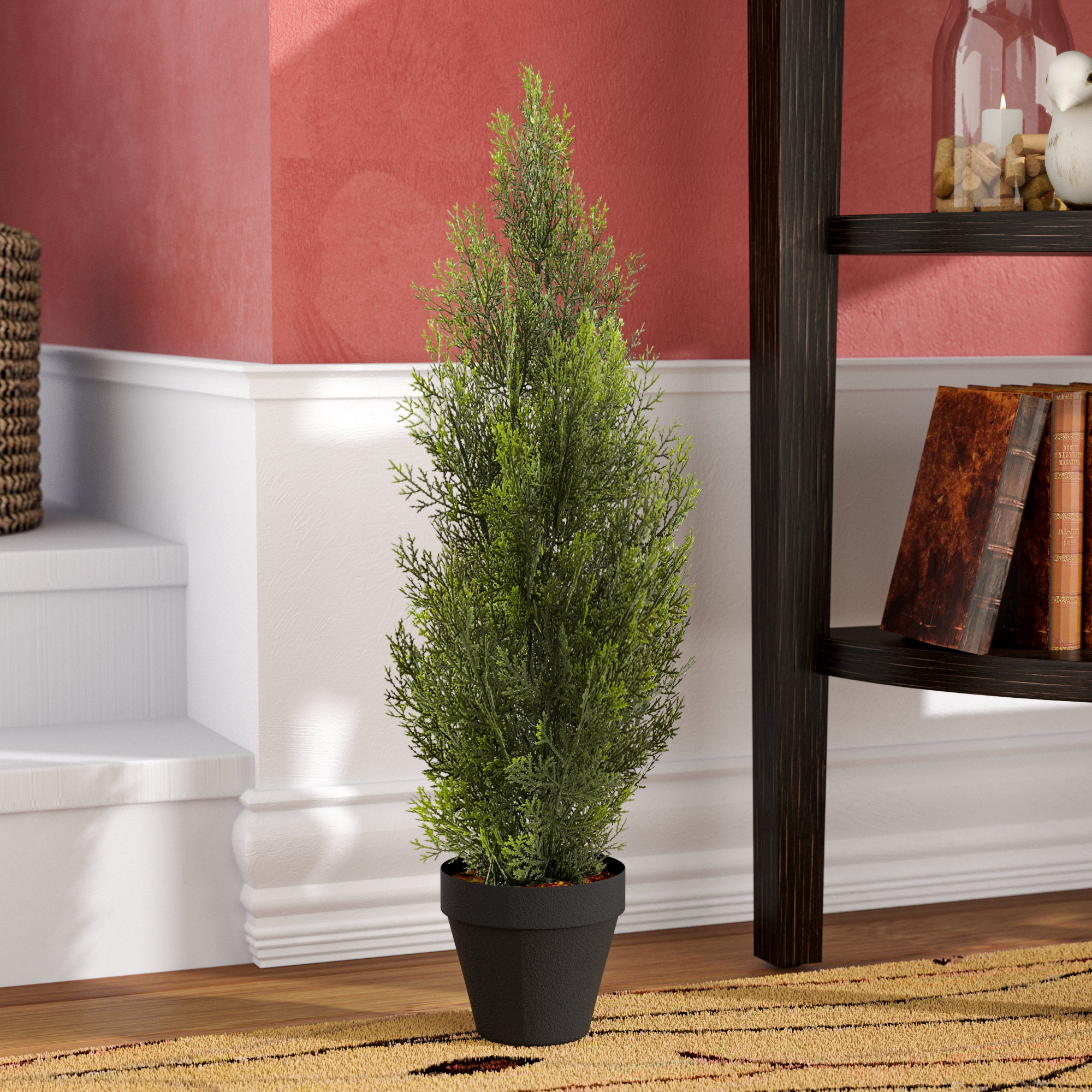 Steelside™ Faux Foliage Tree in Pot & Reviews | Wayfair