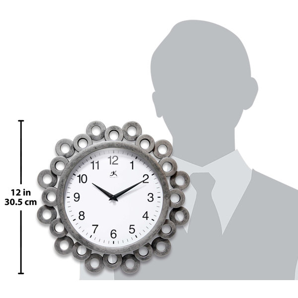 Infinity Instruments Ellipse Wall Clock & Reviews | Wayfair