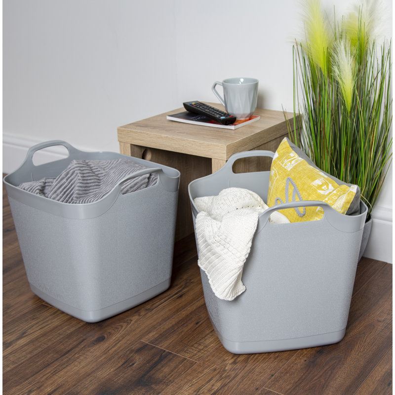 Rebrilliant Flexi-Square 25L Graduated Tub Laundry Basket & Reviews ...