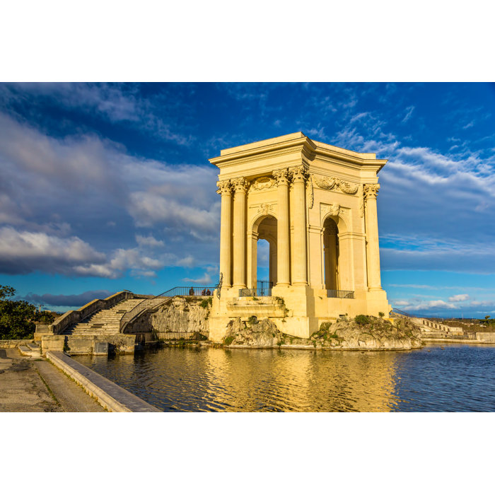 17 Stories Water Tower In Montpellier by - Wrapped Canvas Photograph ...