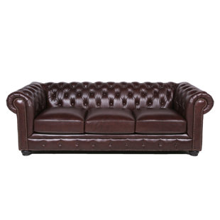 Farmhouse & Rustic Leather Sofas | Classic Styles | Birch Lane