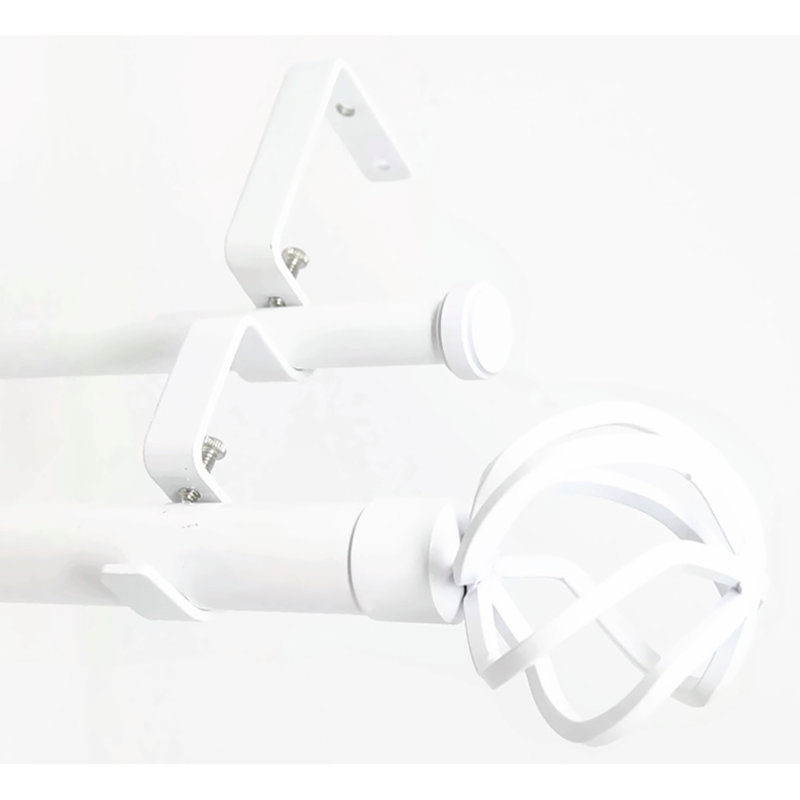 Darby Home Co Mikel Double Curtain Rod & Reviews | Wayfair