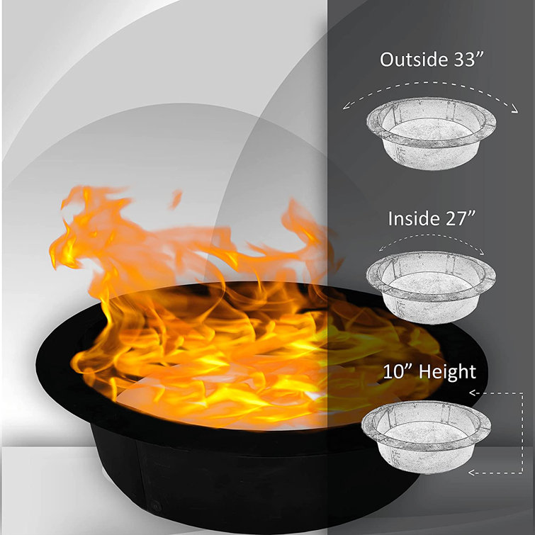 Simond Store Steel Rim Fire Pit Tool | Wayfair