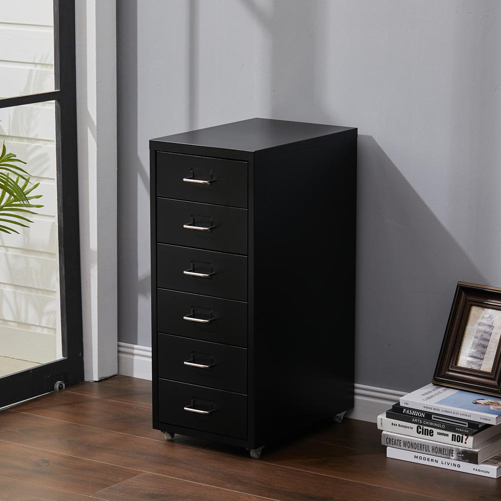 17 Stories Eulys 6 Drawer Filing Cabinet | Wayfair.co.uk