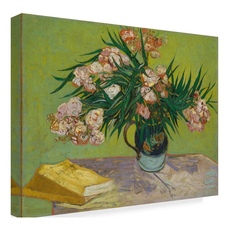 Vault W Artwork Oleanders On Canvas by Vincent Van Gogh Print | Wayfair