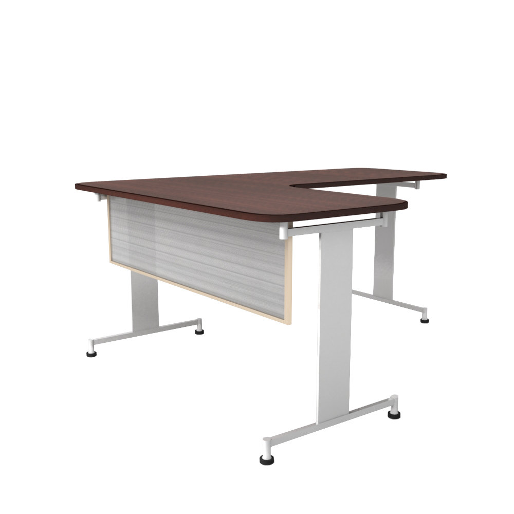 OBEX Polycarbonate Plastic/Acrylic Desk Privacy Panel | Wayfair