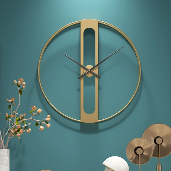 Fairmont Park Doyle Metal Wall Clock & Reviews | Wayfair.co.uk