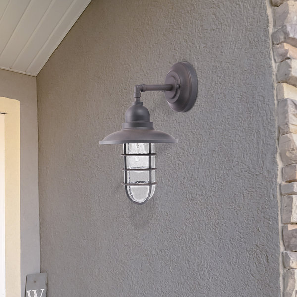 Breakwater Bay Hartsfield Steel Wall Light & Reviews | Wayfair