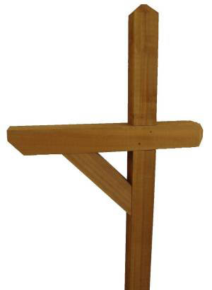 Wilray Designs 81" H In-Ground Decorative Post & Reviews | Wayfair