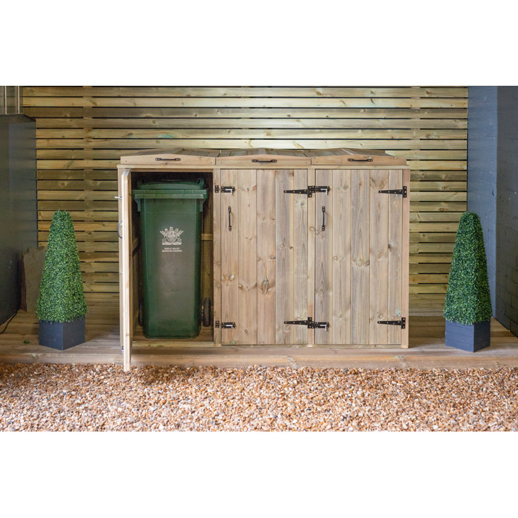 WFX Utility Wooden Double Bin Store & Reviews | Wayfair.co.uk