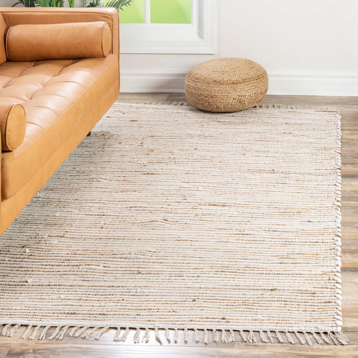 Laurel Foundry Modern Farmhouse Handmade Hand Woven Beige Rug & Reviews ...