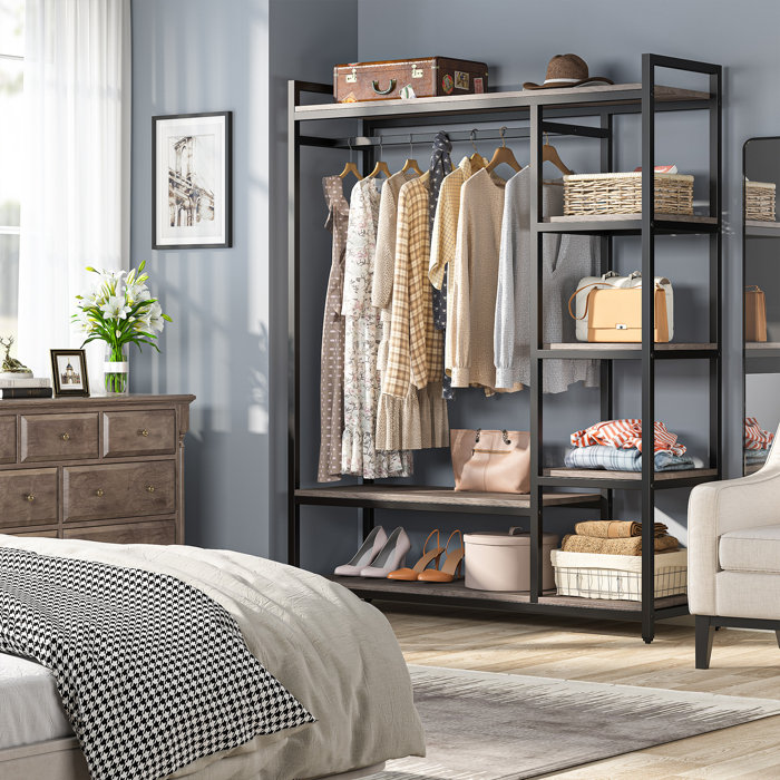 17 Stories Krina 47'' Clothes Rack & Reviews | Wayfair