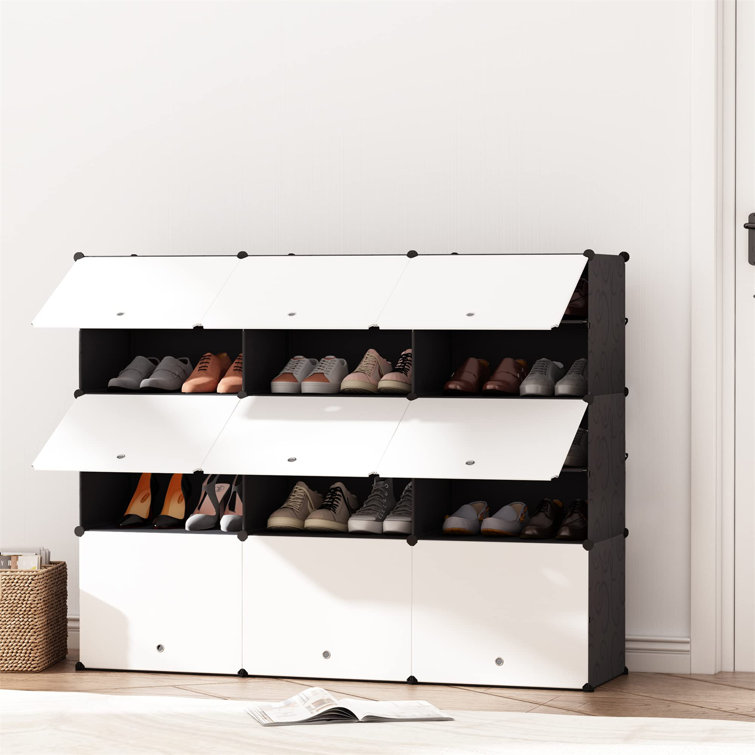 Levi Beer Portable Shoe Storage Organizer Tower, Modular Cabinet ...