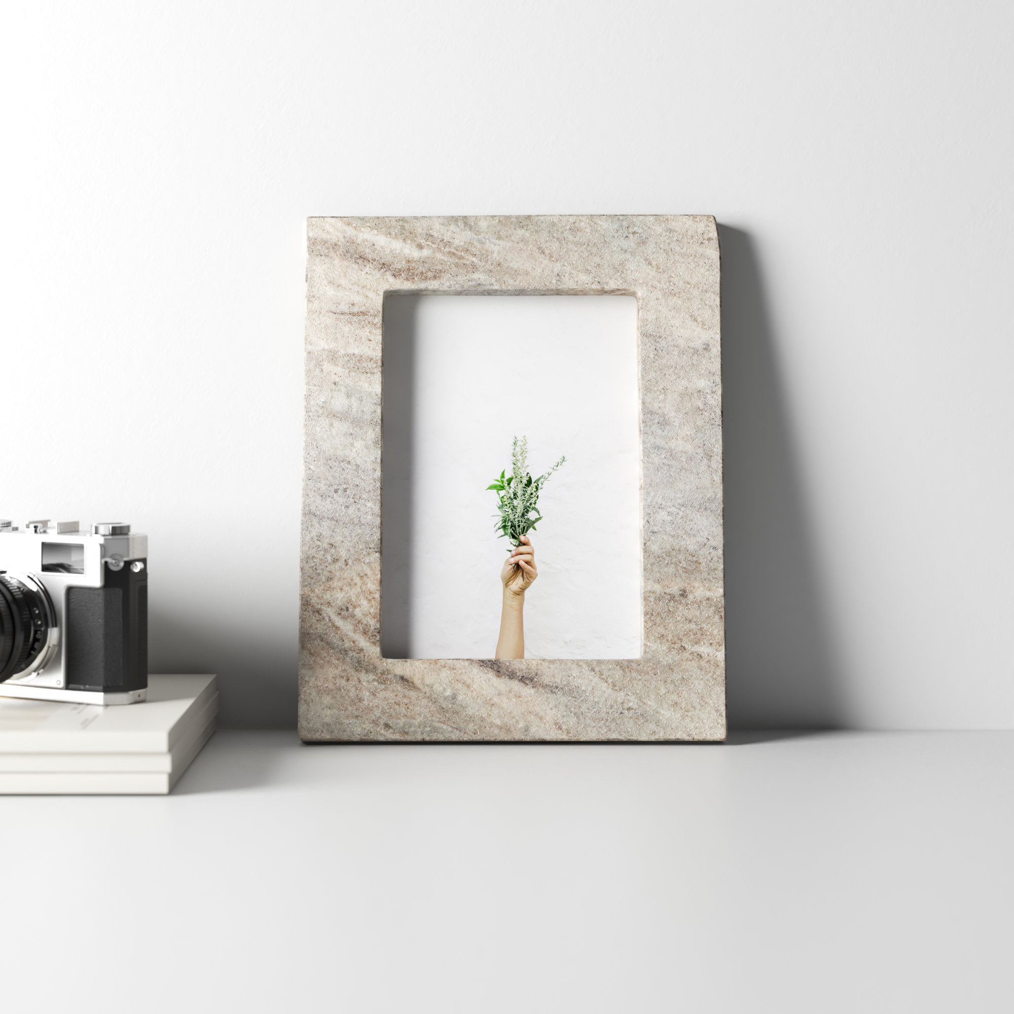 AllModern Tellis Marble Picture Frame & Reviews | Wayfair