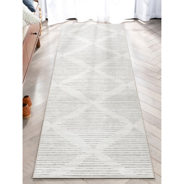 Well Woven Apollo Moroccan Machine Woven Polyester Area Rug in Gray ...
