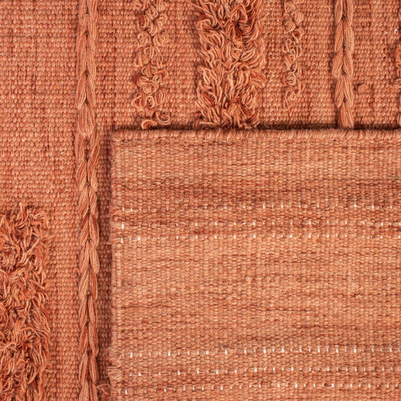 Laurel Foundry Modern Farmhouse Hartzler Handmade Flatweave Rust/Orange ...