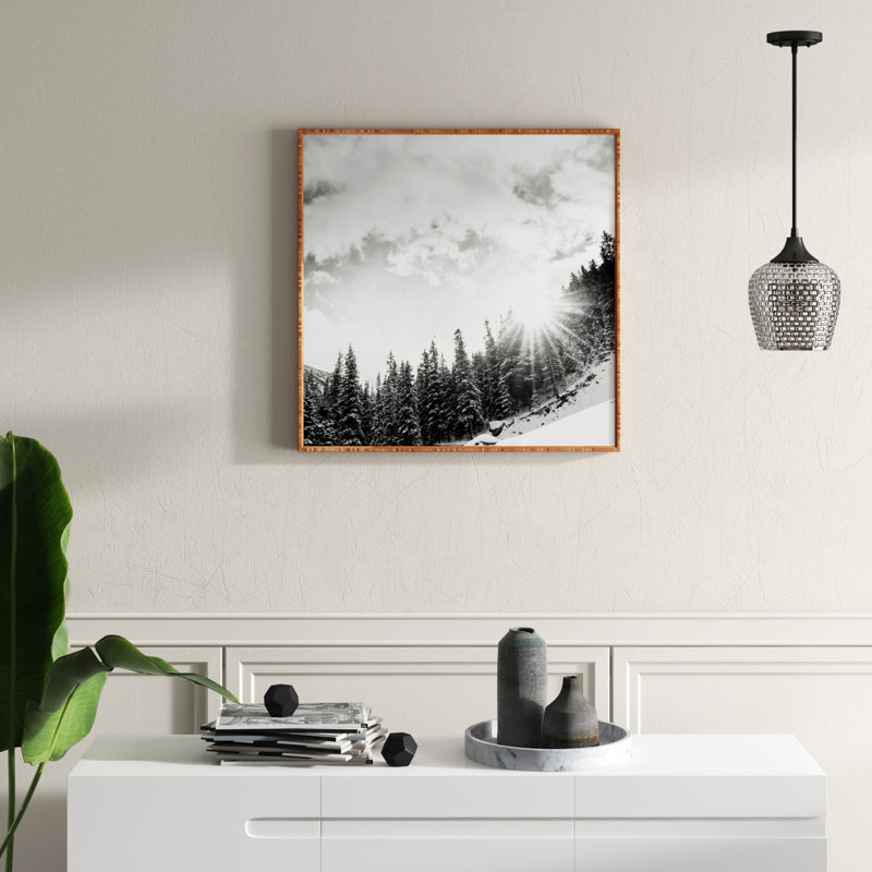 Mercury Row® Mountain by Bird Wanna Whistle - Picture Frame Photograph ...