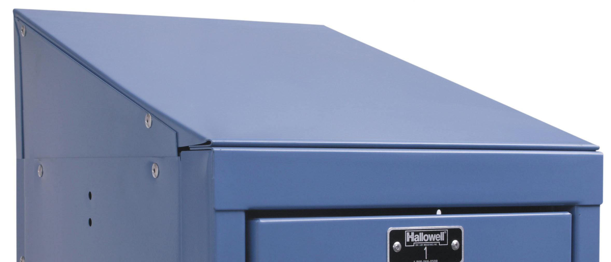 Hallowell 20-Gauge Individual Slope Top for KD Lockers | Wayfair