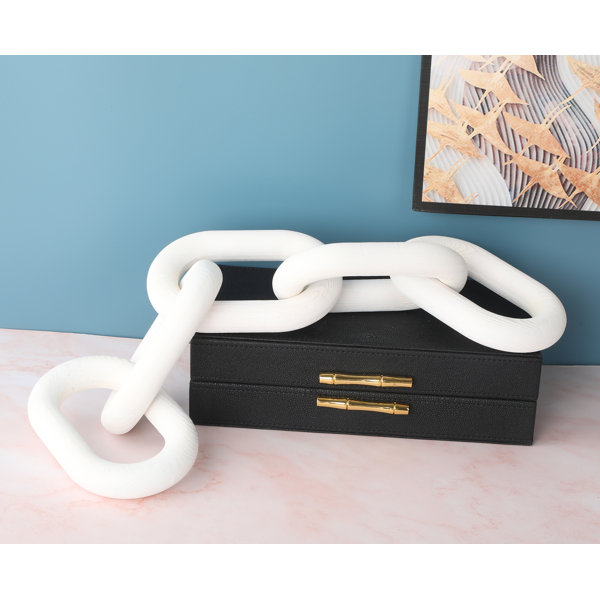 Latitude Run® Chain Link Decor Sculpture & Reviews | Wayfair