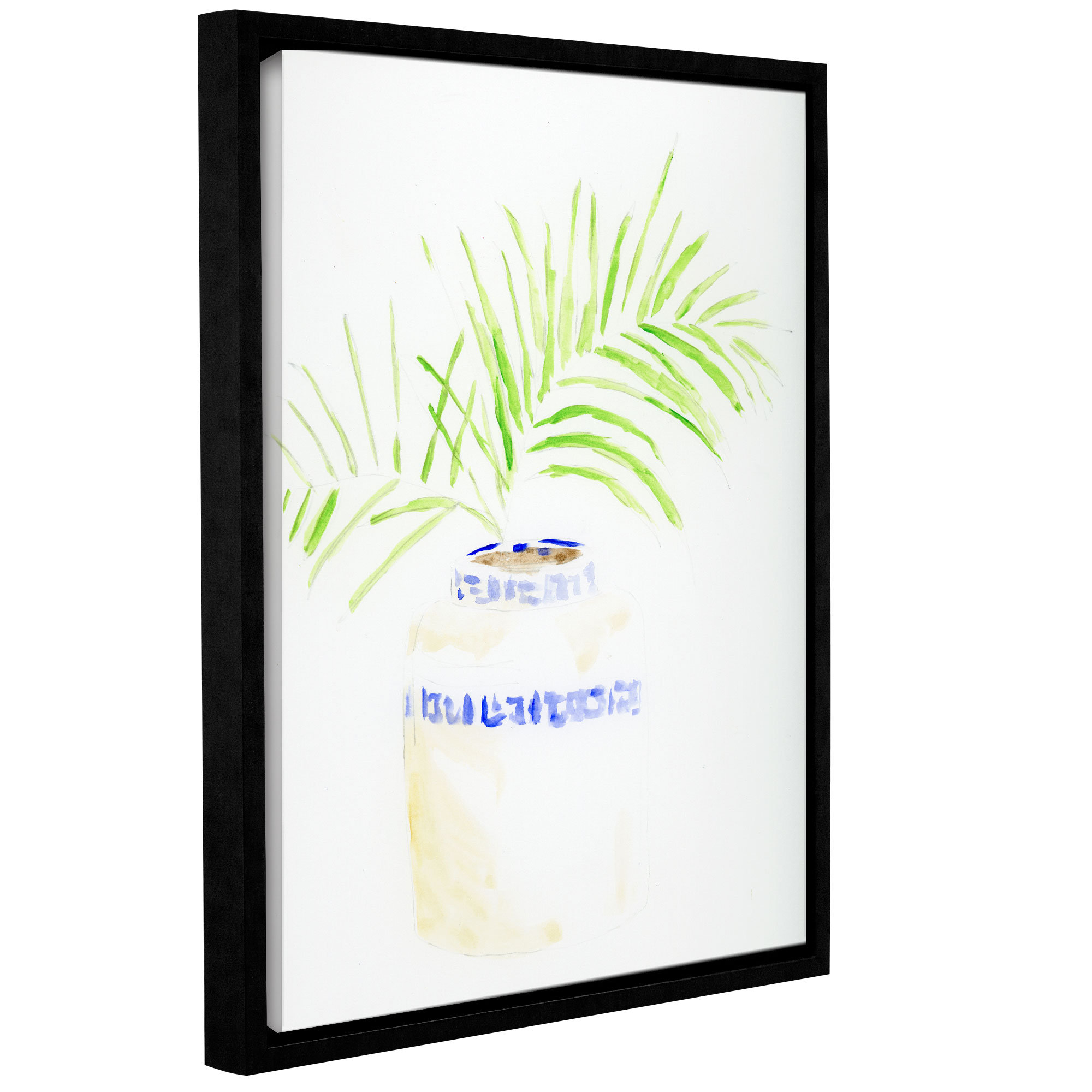 Bayou Breeze Blue And White Botanical III by Pamela Wingard - Graphic ...