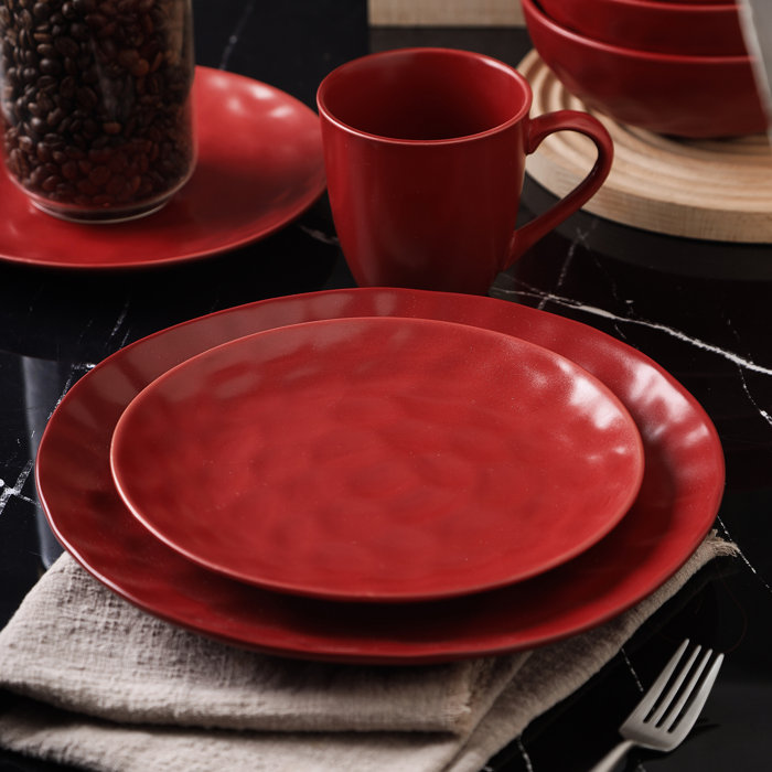 Stone Lain Sam 16-Piece Dinnerware Set Porcelain & Reviews | Wayfair