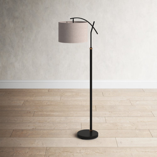Farmhouse & Rustic Black Floor Lamps | Up To 60% Off | Birch Lane