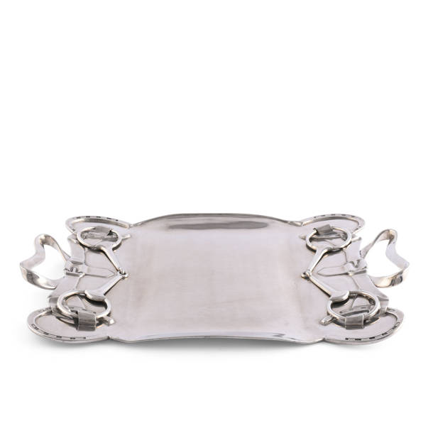 Vagabond House Equestrian Pewter Horse Bit Napkin Ring | Perigold