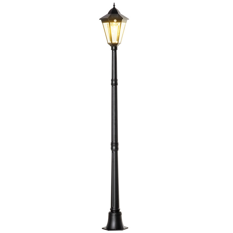 Lark Manor Addonis Transparent Lamp Post (Full) & Reviews | Wayfair