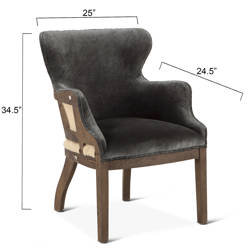 Home Trends & Design Charles Armchair | Perigold