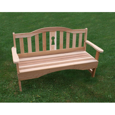 Creekvine Designs Cedar Benches Cedar Outdoor Bench | Wayfair