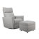 Second Story Home Soho Upholstered Swivel Nursery Chair & Ottoman Set ...