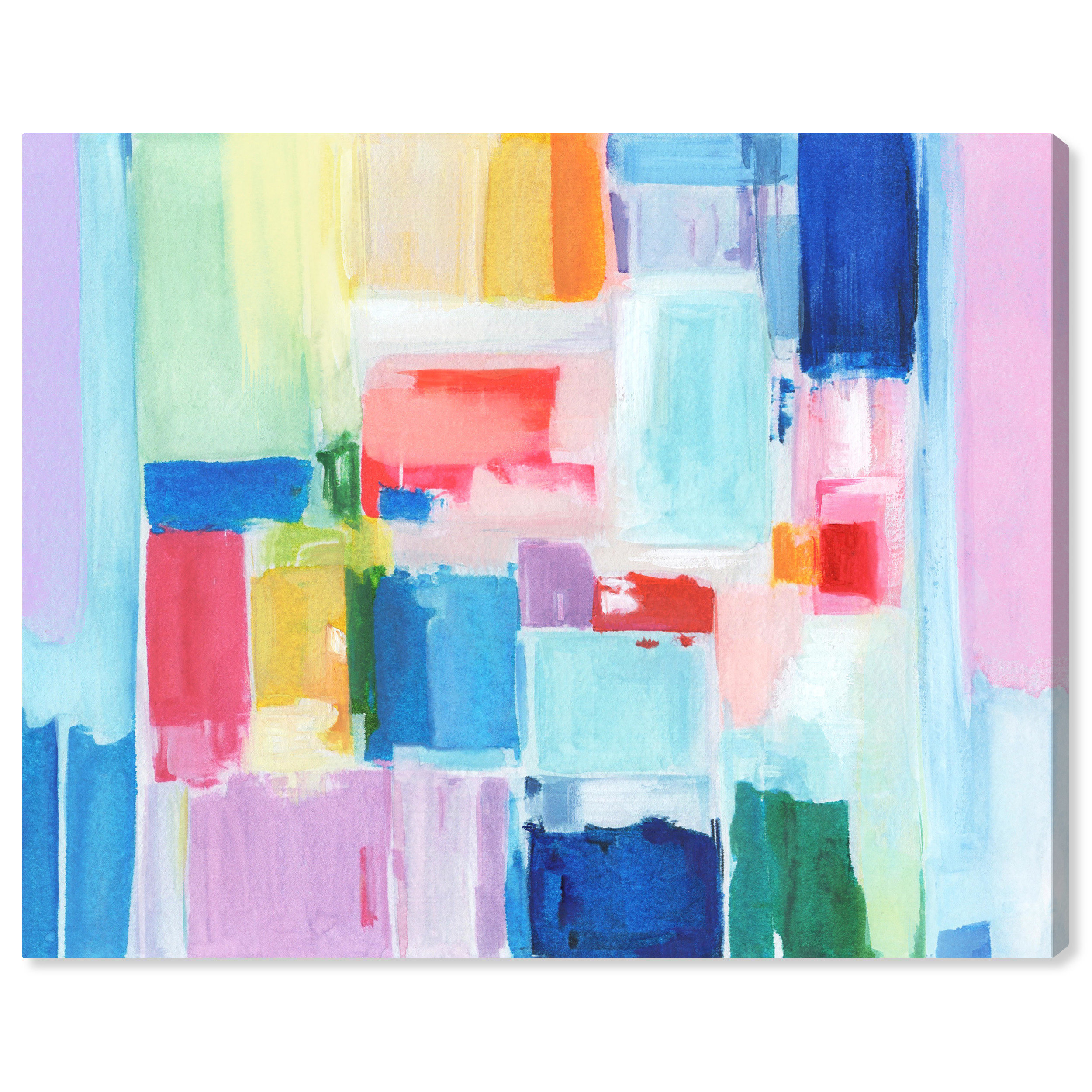 Abstract Painting Squares