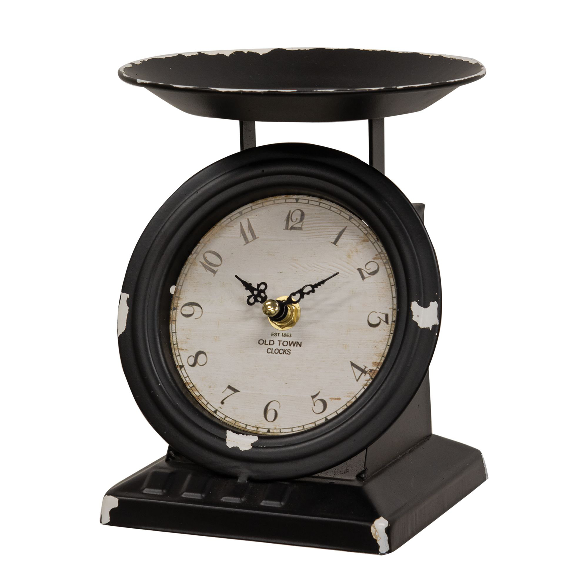 Charlton Home® Bentancourt Old Town Scale Clock | Wayfair