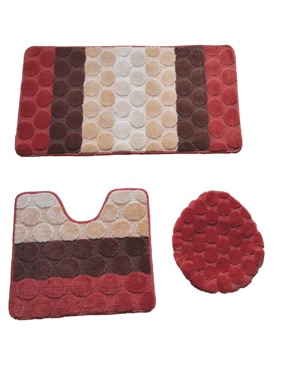 Ebern Designs Sittard 3 Piece Bat Rug Set | Wayfair