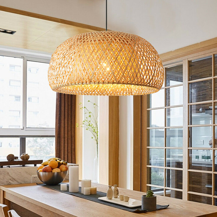 Bay Isle Home Hayter 1 - Light Unique / Statement Bulb Pendant ...