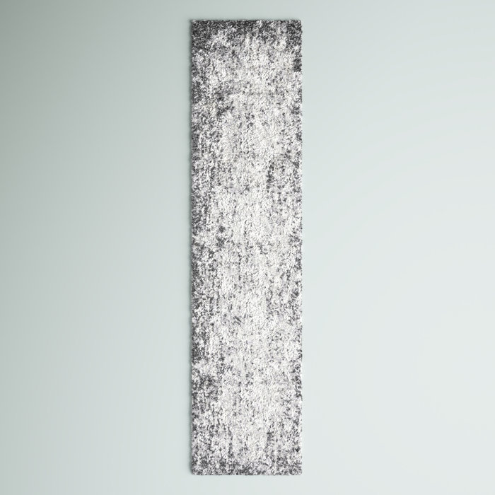 Steelside™ Mena Performance Gray/Ivory Rug | Wayfair