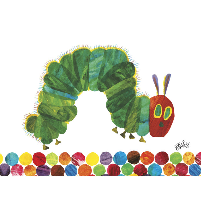 Zoomie Kids Mcintosh Very Hungry Caterpillar™ Canvas Art | Wayfair