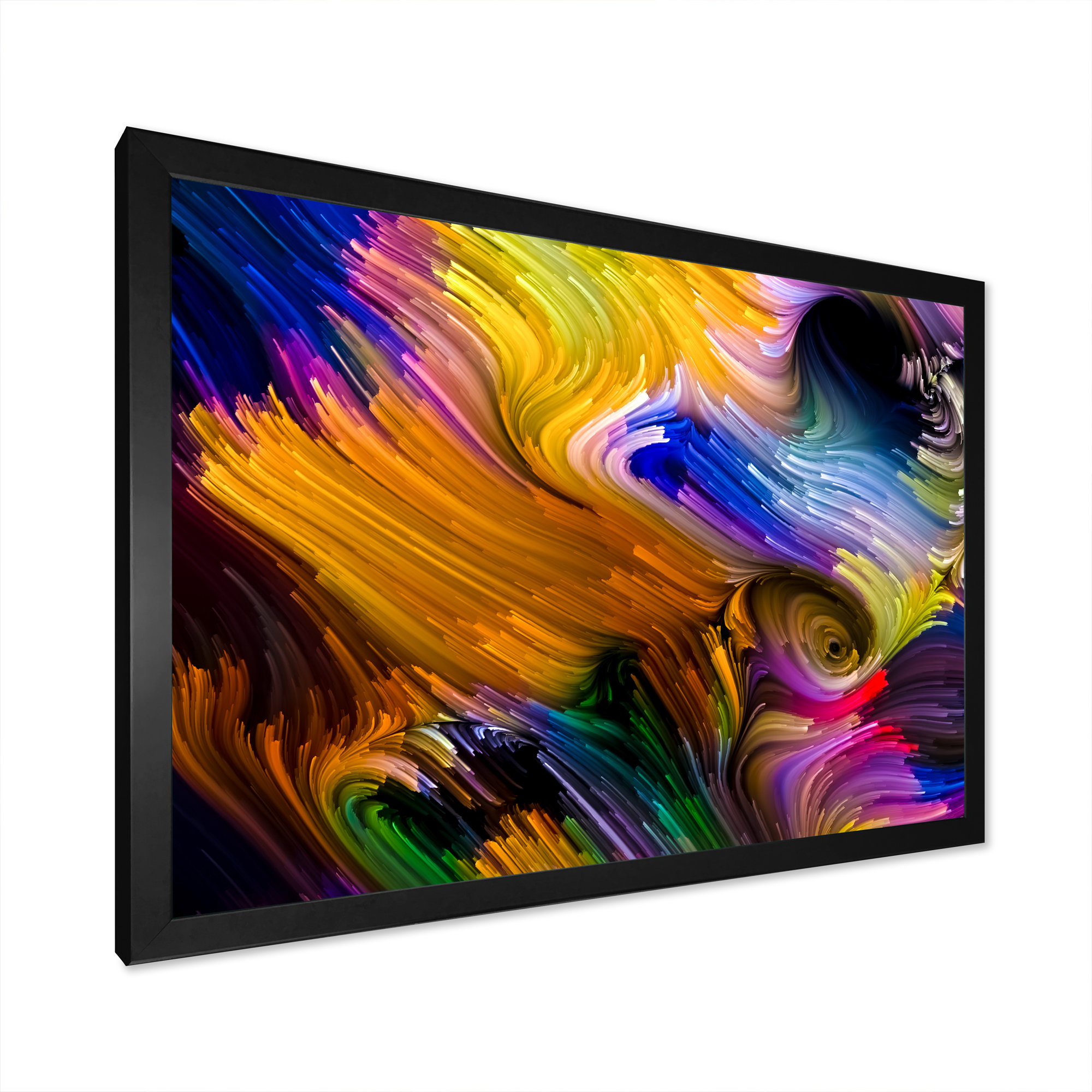 Wrought Studio Living Liquid Art VII - on | Wayfair